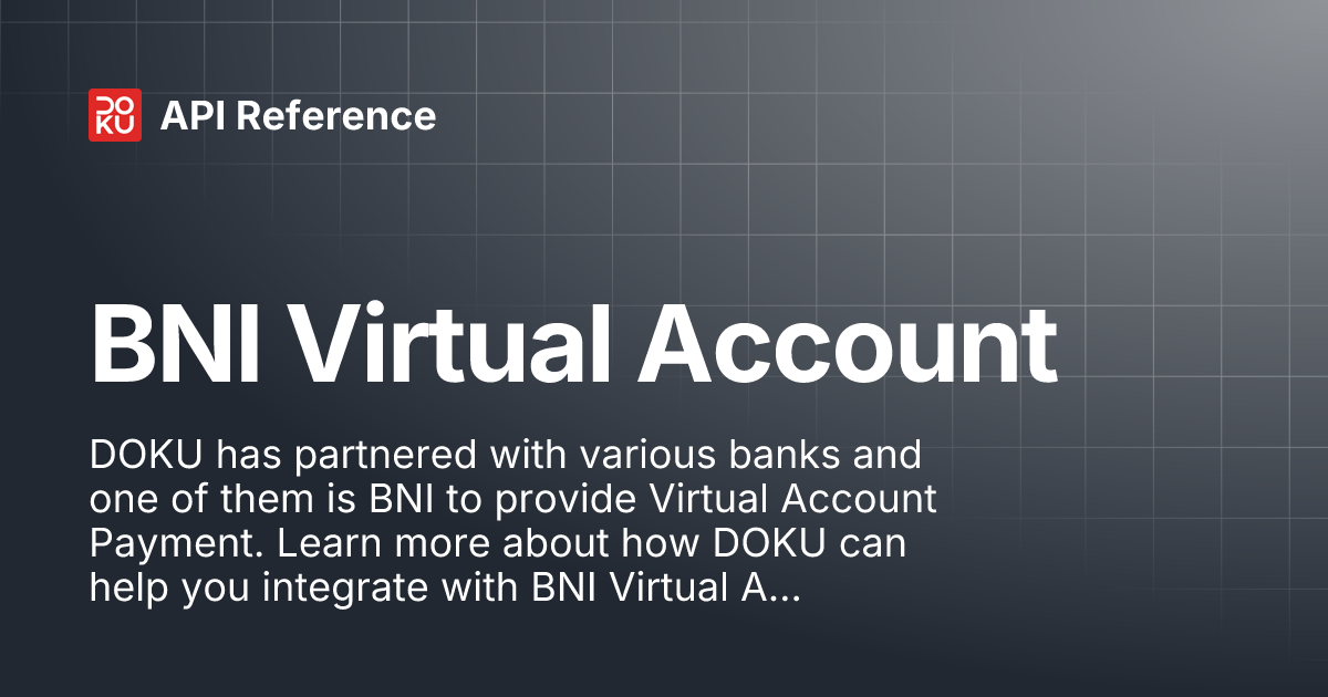 BNI Virtual Account | API Reference