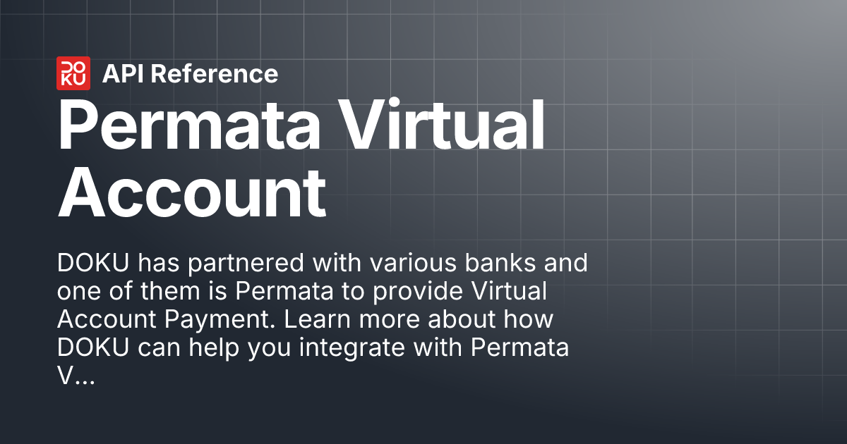 Permata Virtual Account | API Reference