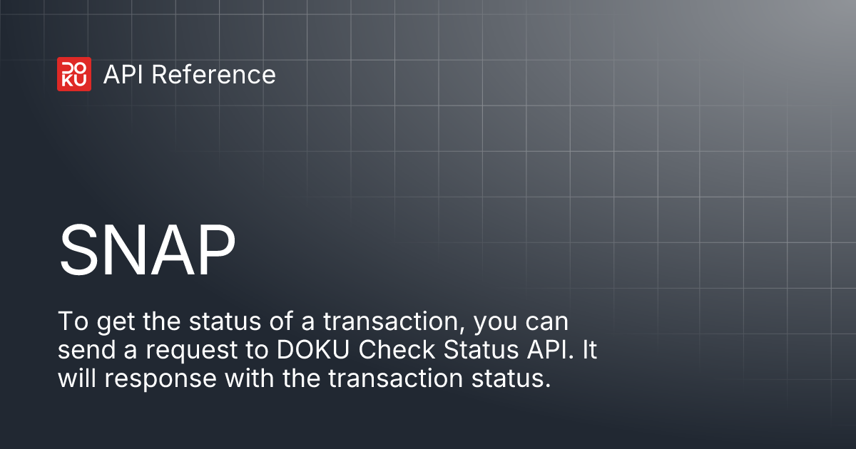 SNAP | API Reference