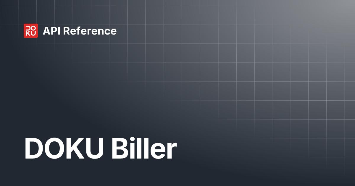 DOKU Biller | API Reference